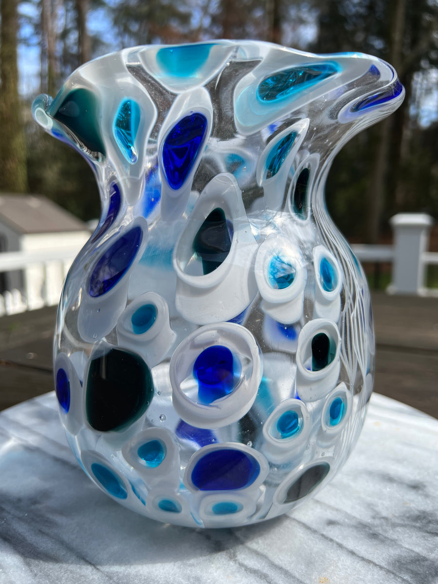 Murrini Vase – Atlanta Glassblowing